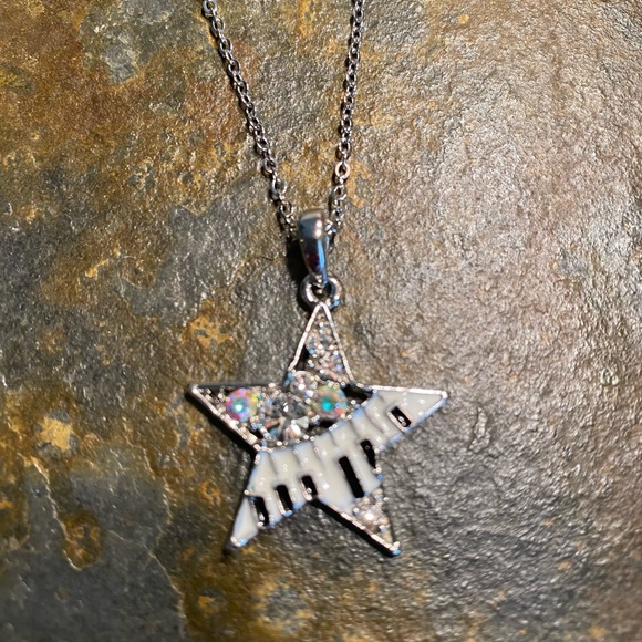 Kirks Folly | Jewelry | Kirks Folly Silver Star With Piano Keys And ...